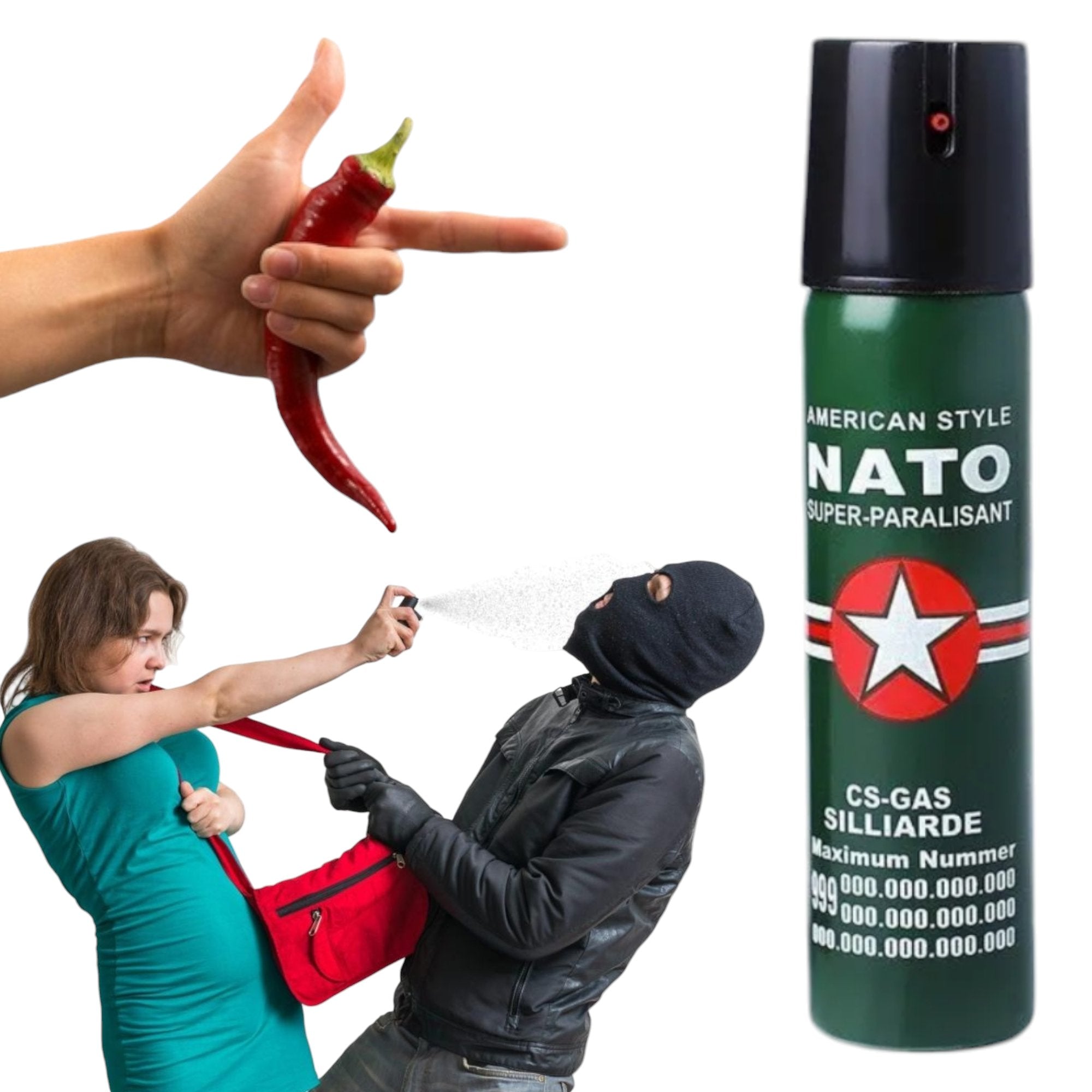 Suzavac Pepper Sprej za Samoodbranu