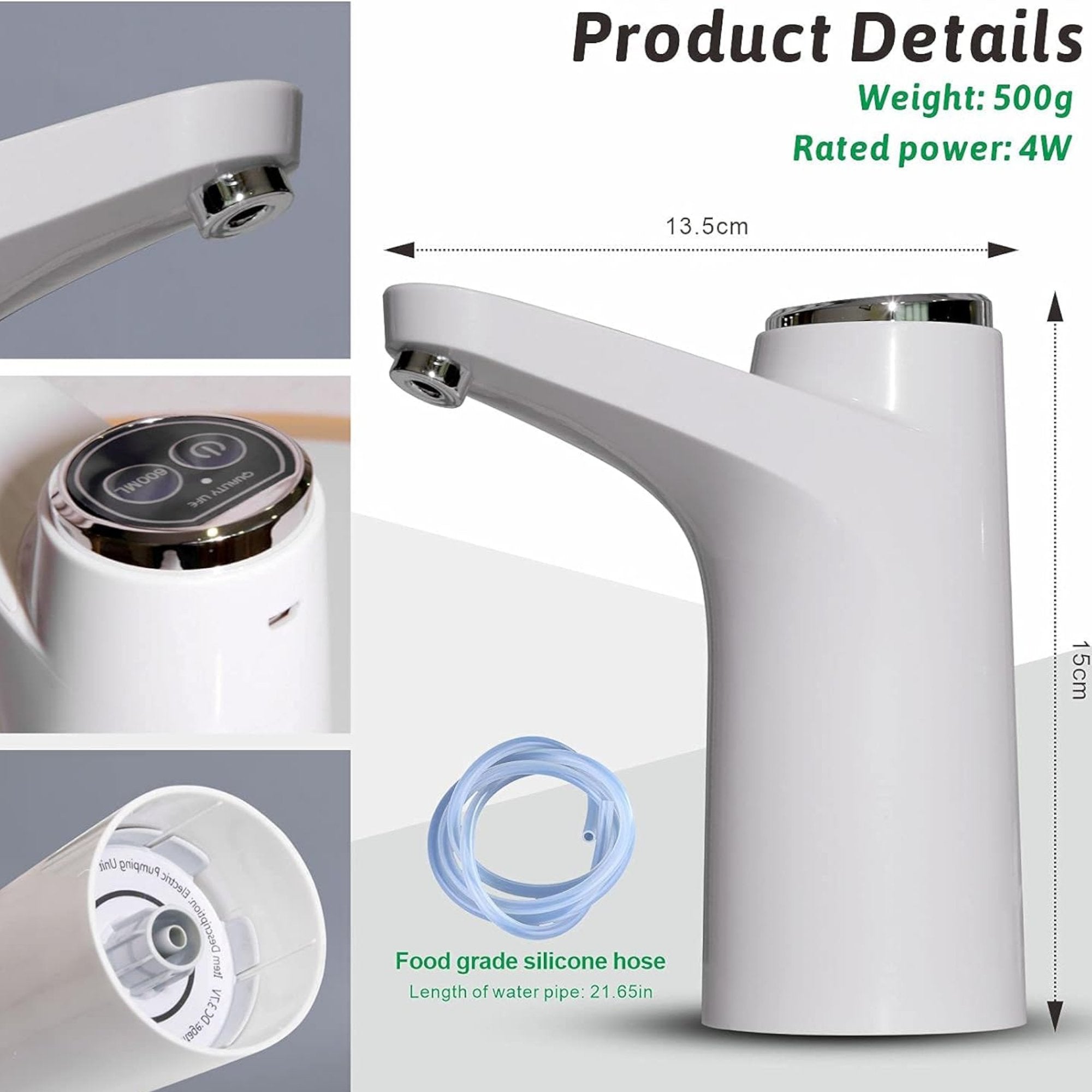 Touch inteligentna električna pumpa za boce vode – Zoro