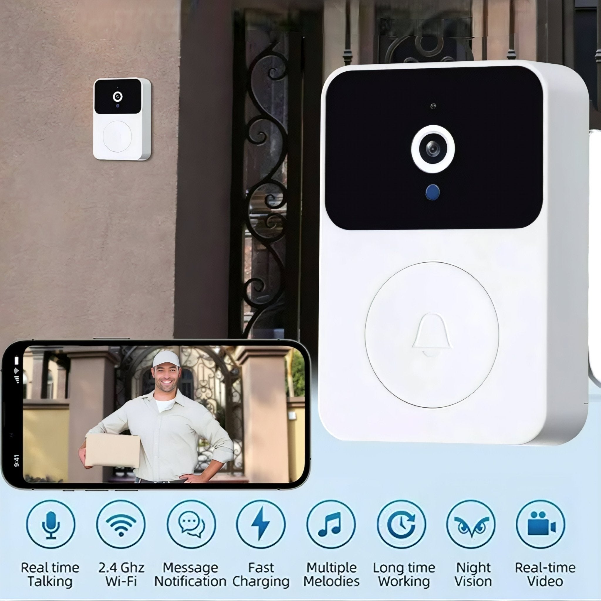 X9 Pametno Zvono s Kamerom