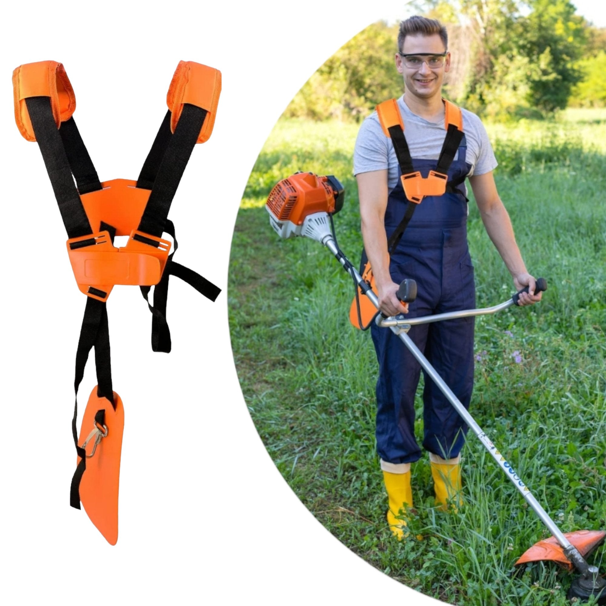 Ergonomski remen za trimer