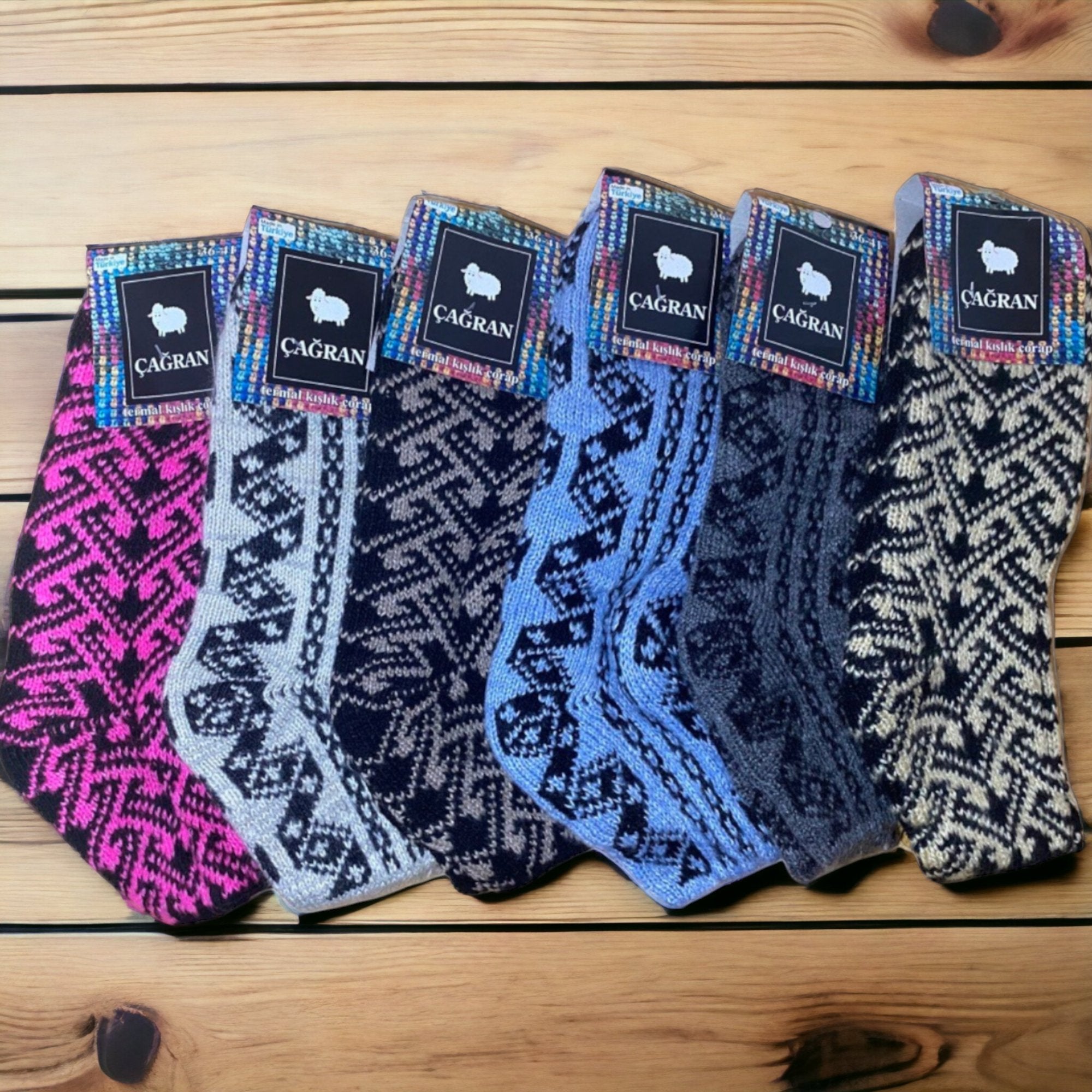 Ženske Vunene Čarape (6 PARI) – Zoro